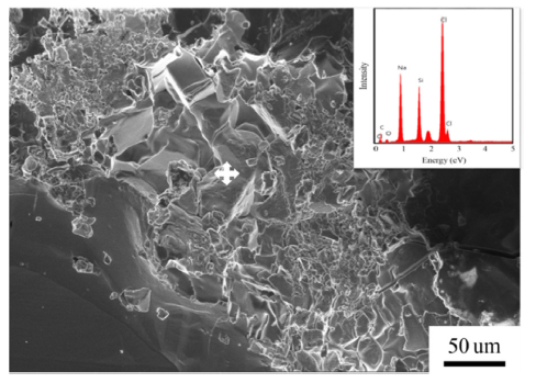 Salt-fog corrosion behavior of C/SiC and its effect on ablation resistance