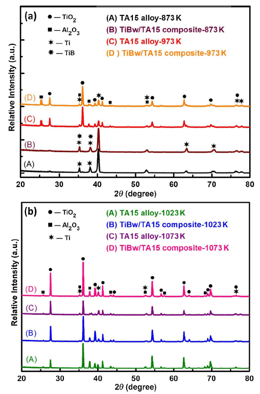 Oxidation behaviors of TA15 titanium alloy and TiBw reinforced TA15 ...