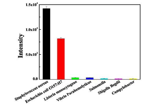 SERS-encoded nanocomposites for dual pathogen bioassay