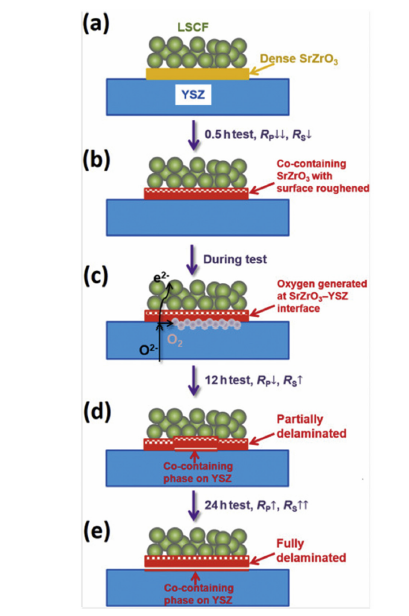 Degradation of solid oxide electrolysis cells: Phenomena, mechanisms ...