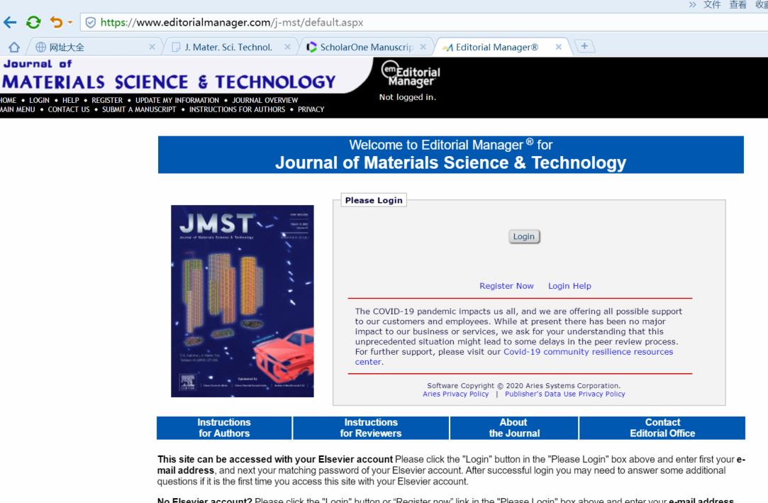 J. Mater. Sci. Technol. Manuscript center